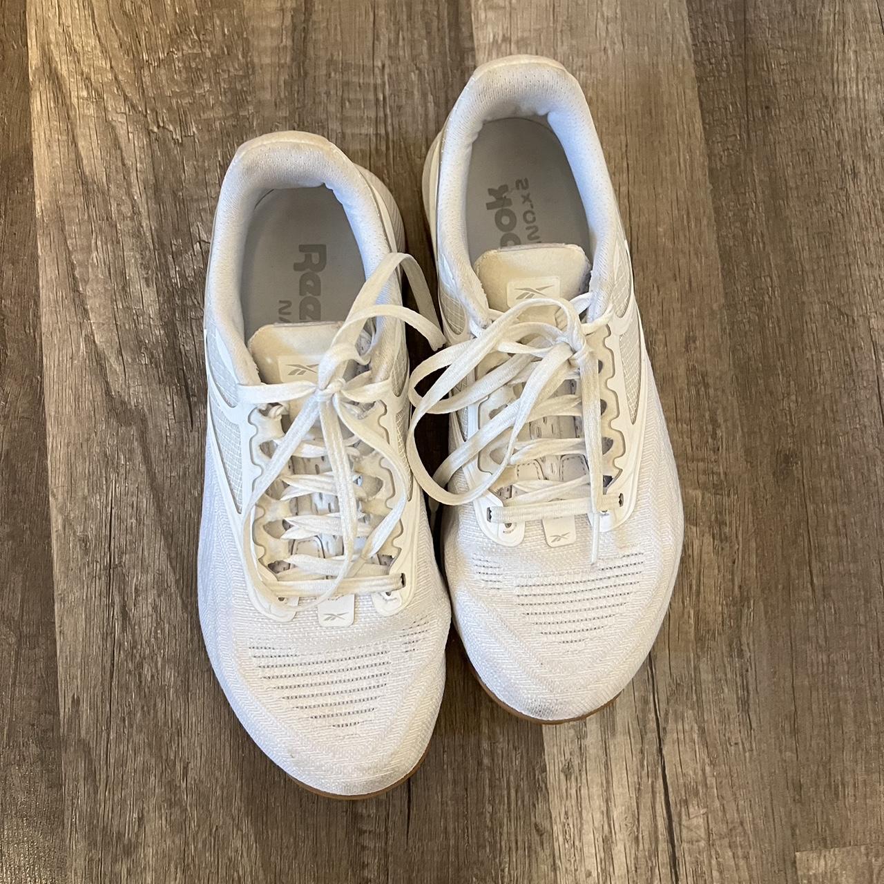 Reebok nano X2 women white training sneaker lightly... - Depop
