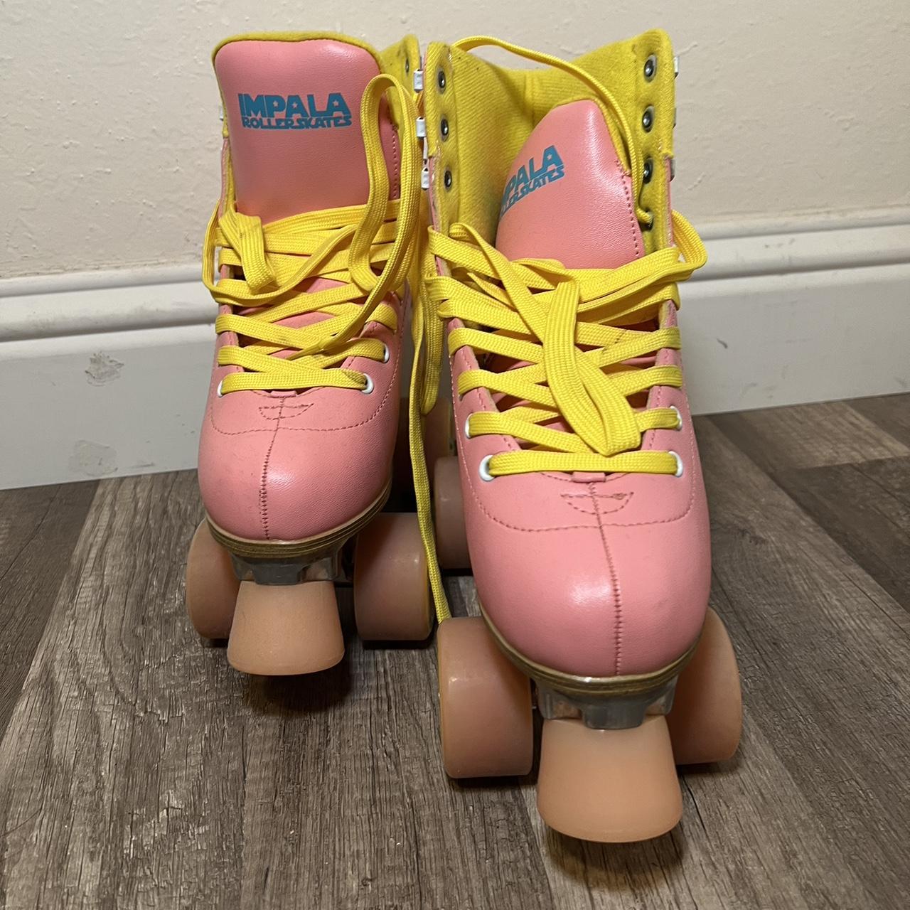 Impala light pink roller skates Size 5 | Depop