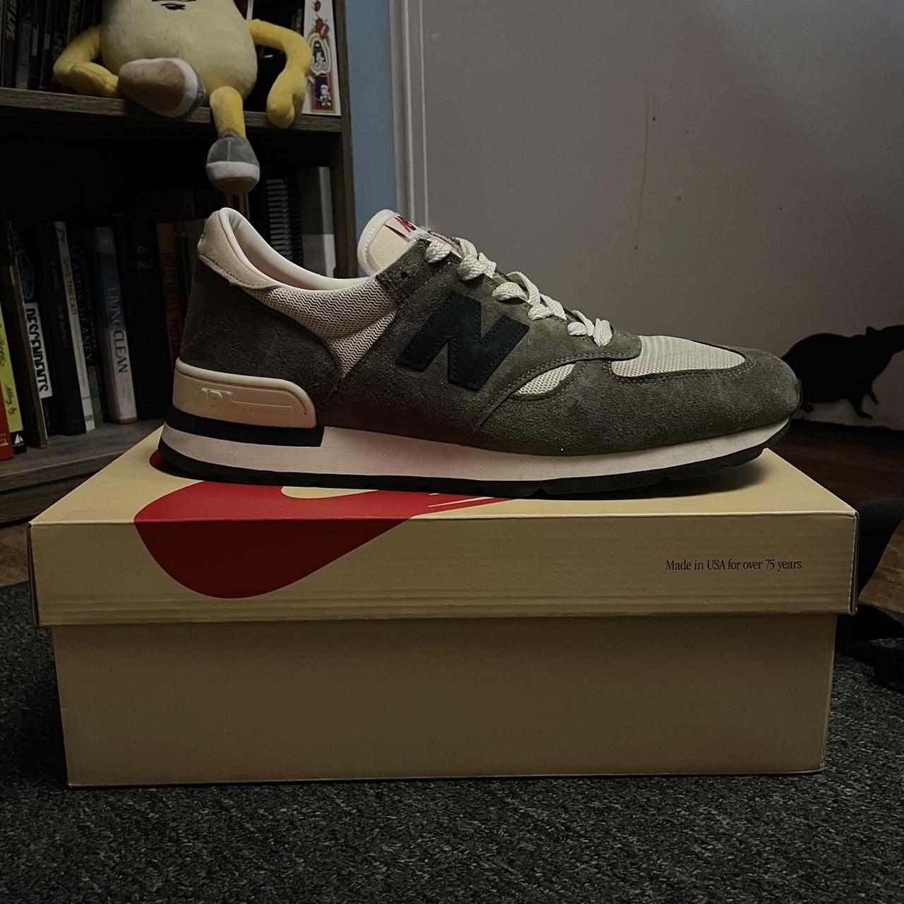 New balance made in USA. Size 14 worn twice. Perfect... - Depop