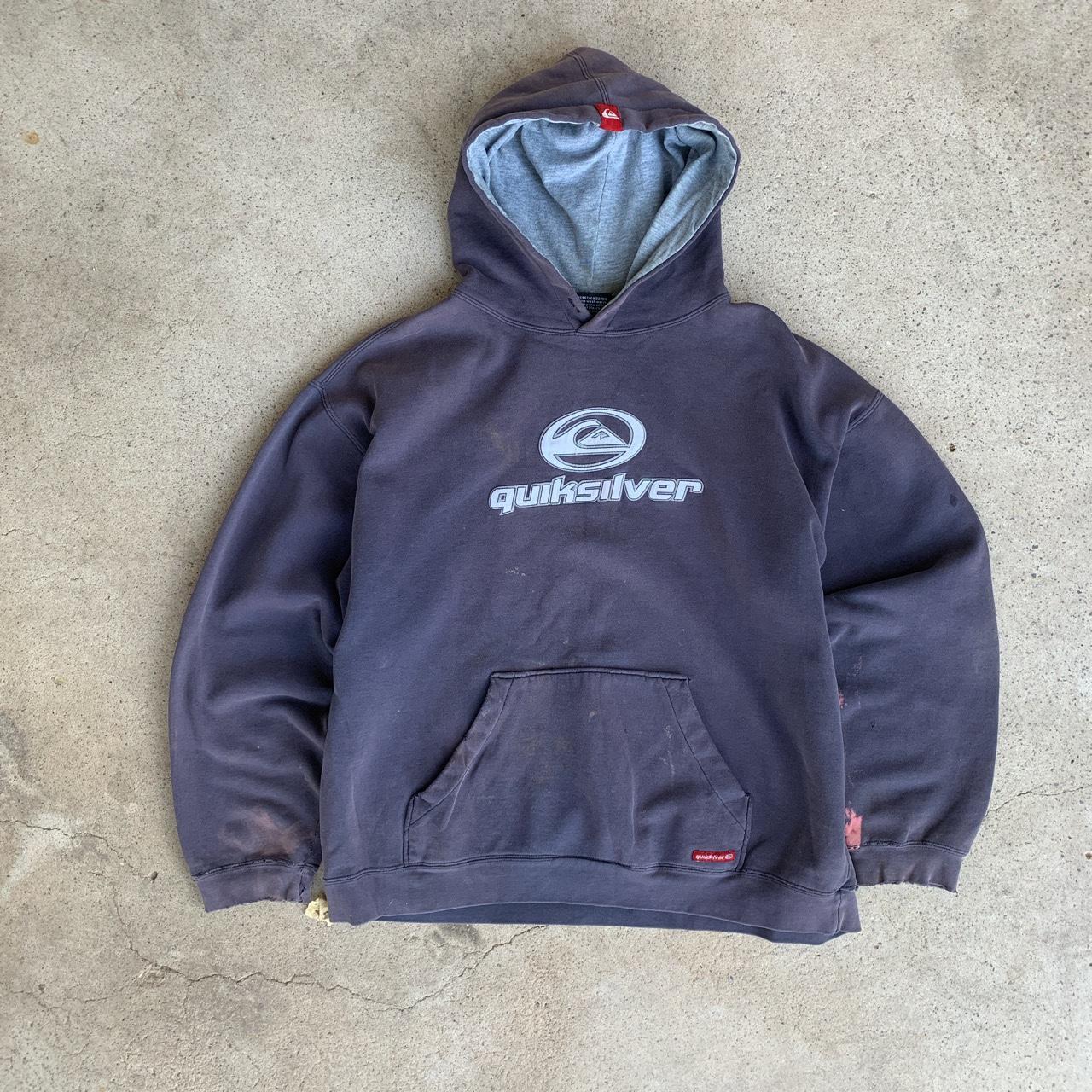 Vintage 90s Quiksilver Skate Surf Sun Faded &... - Depop