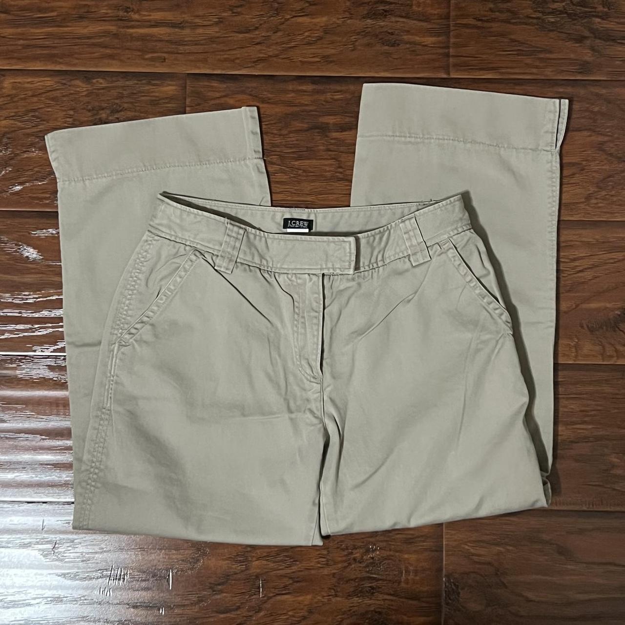 J.CREW FACTORY TAN PANTS ! very comfy and soft... - Depop