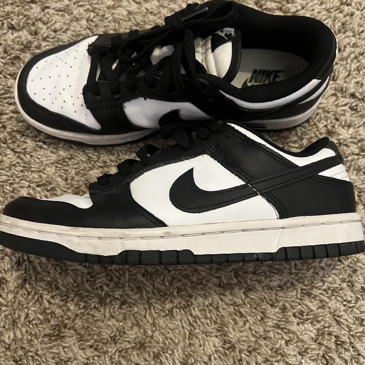 Nike dunks low pandas worn a couple times , women’s... - Depop