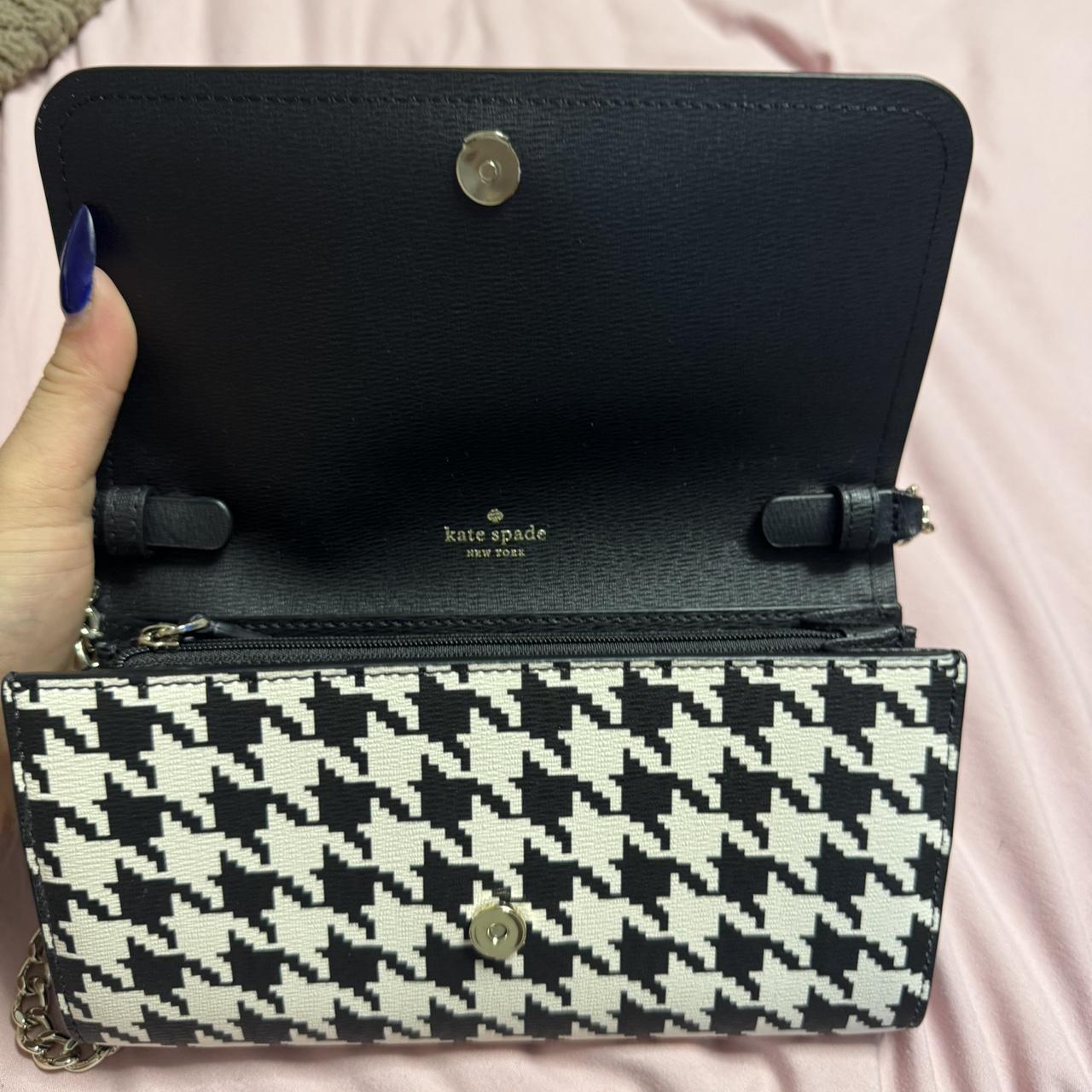 Black and white Kate Spade purse - Depop