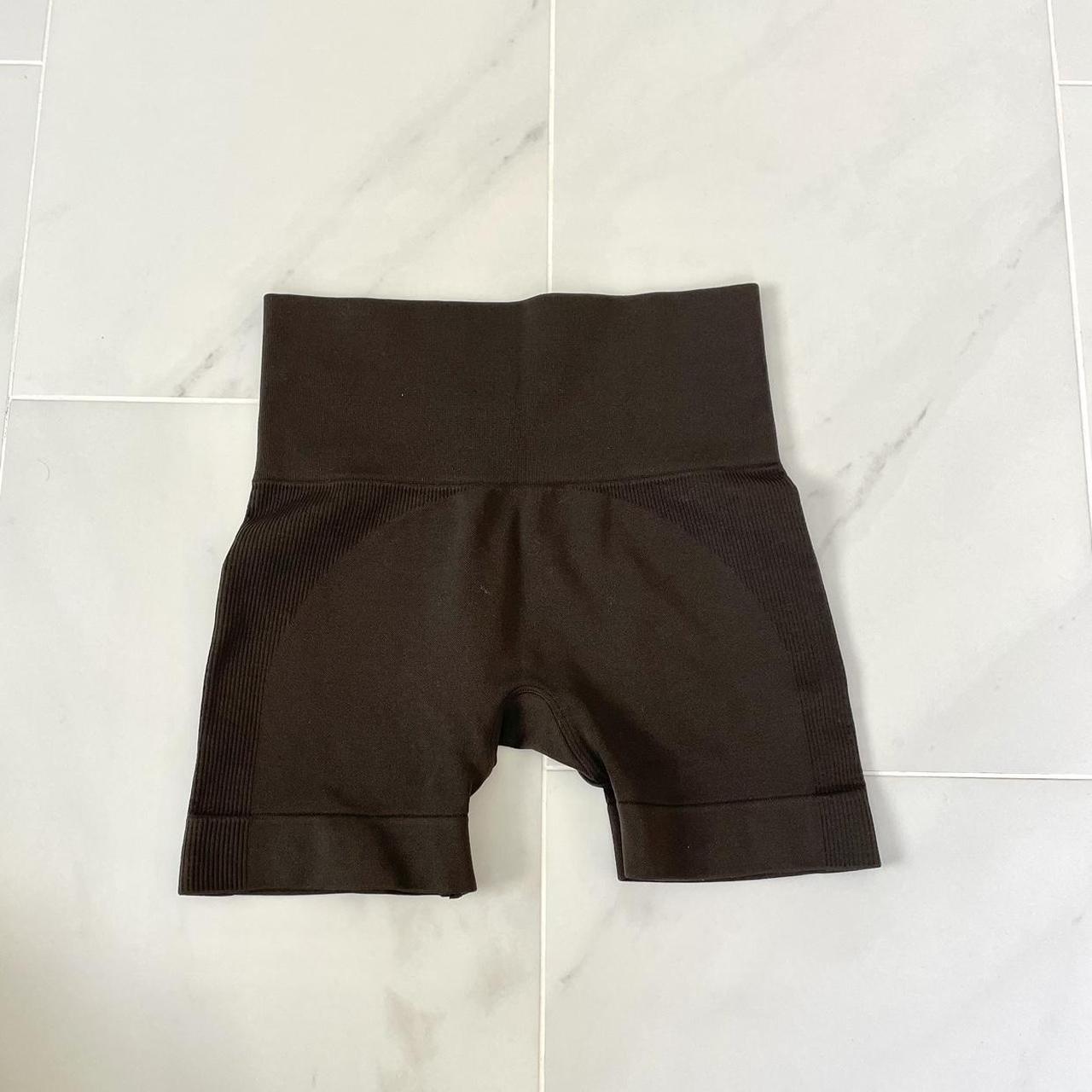 SET ACTIVE shorts. Brown workout shorts from set... - Depop