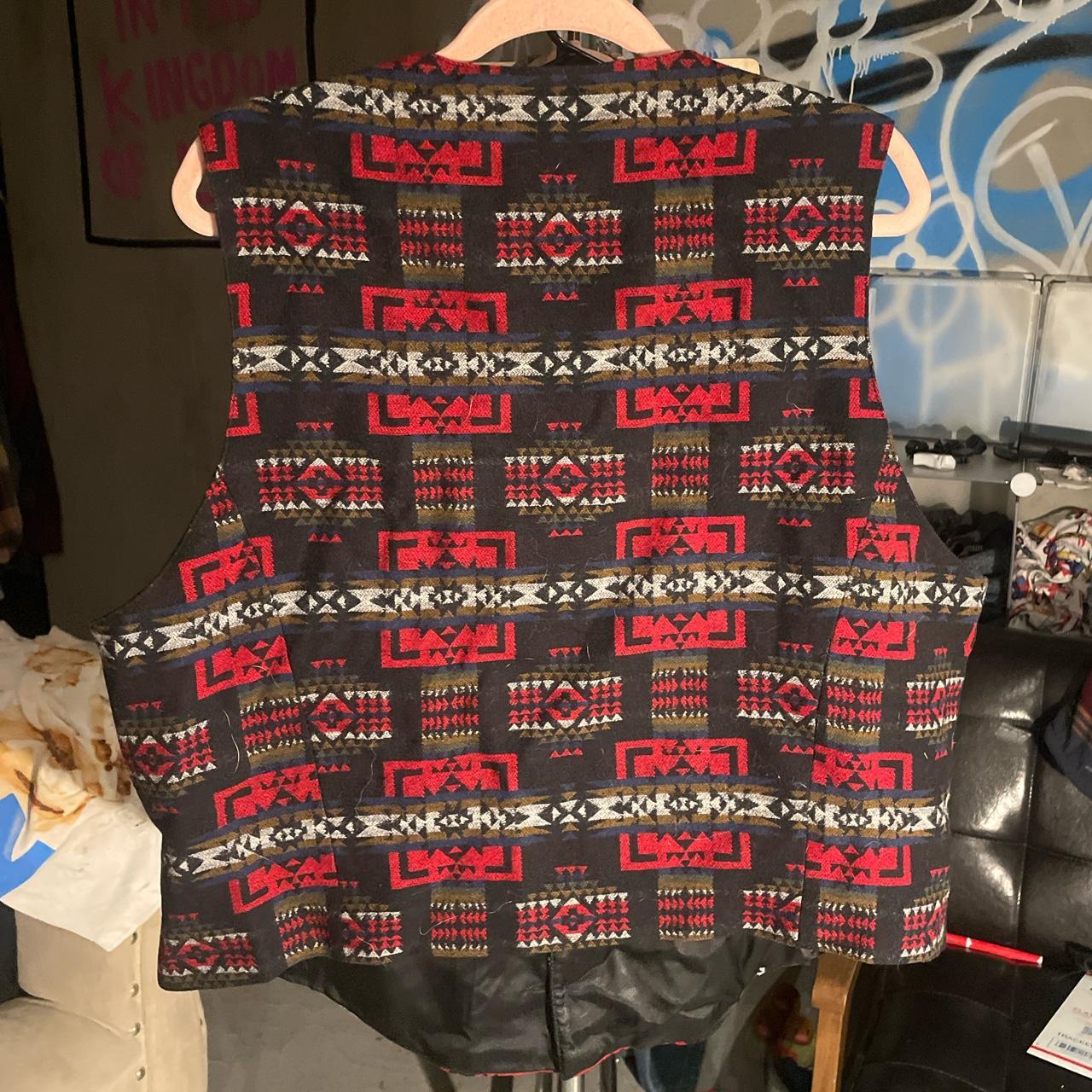 Vintage Pendleton Aztec Print Size XL Vest. Flawless... | Depop