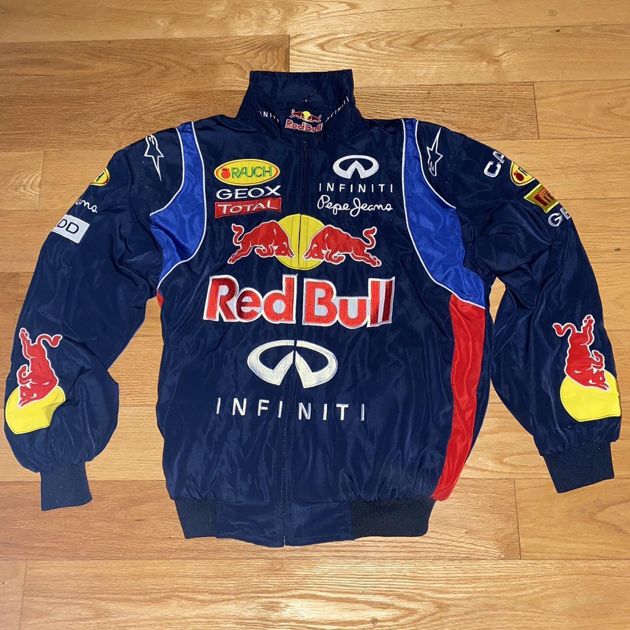 Red Bull F1 racing jacket. Never worn #racing #F1... - Depop