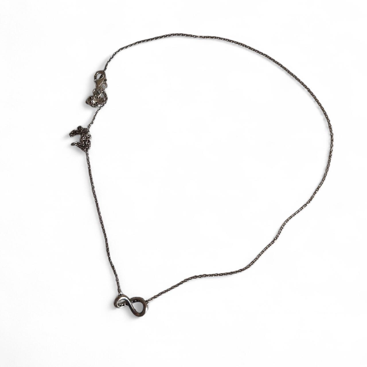 pandora infinity necklace, worn only a few times... | Depop