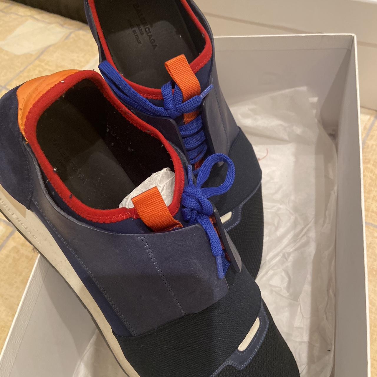 Balenciaga mesh runner. Original box - Depop