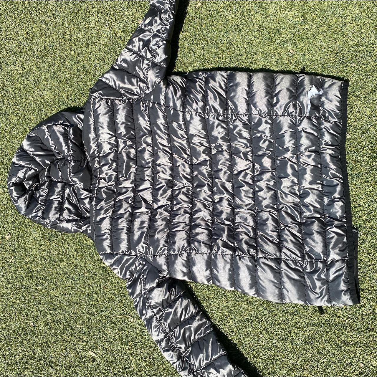 Silver / gray calvin klein puffer men’s extra small... - Depop
