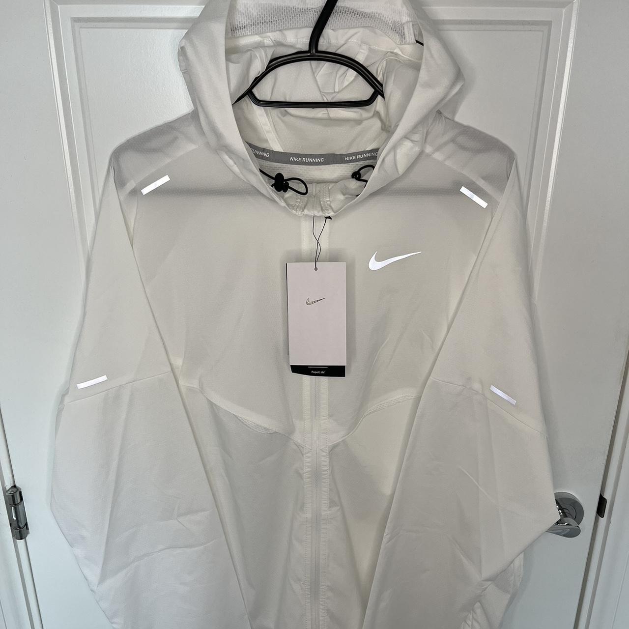 - Nike Windrunner - Size Large - Ice White BNWT... - Depop