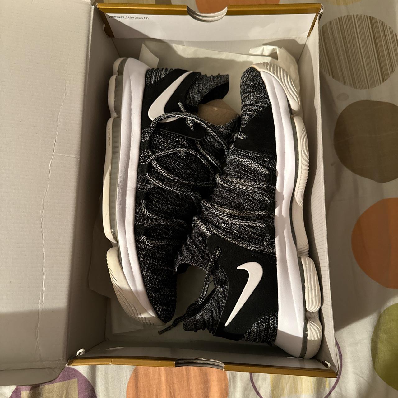 Nike KD 10 “Oreo” Size 9.5 - Depop