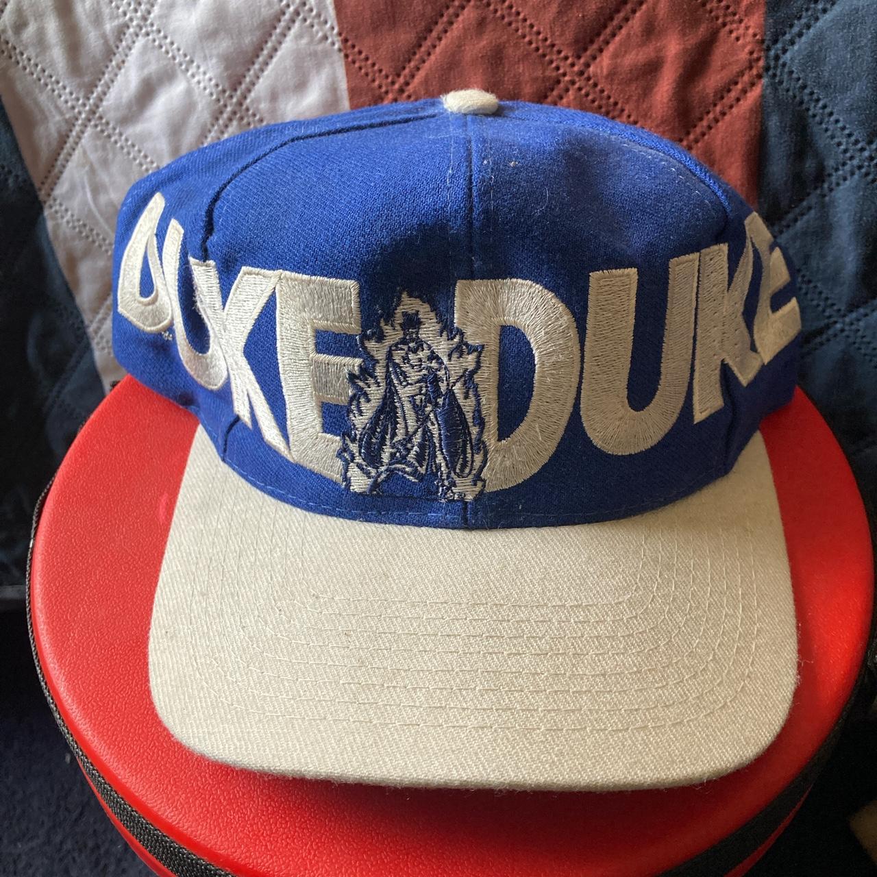 Duke blue Devils, signatures, snapback in great... - Depop