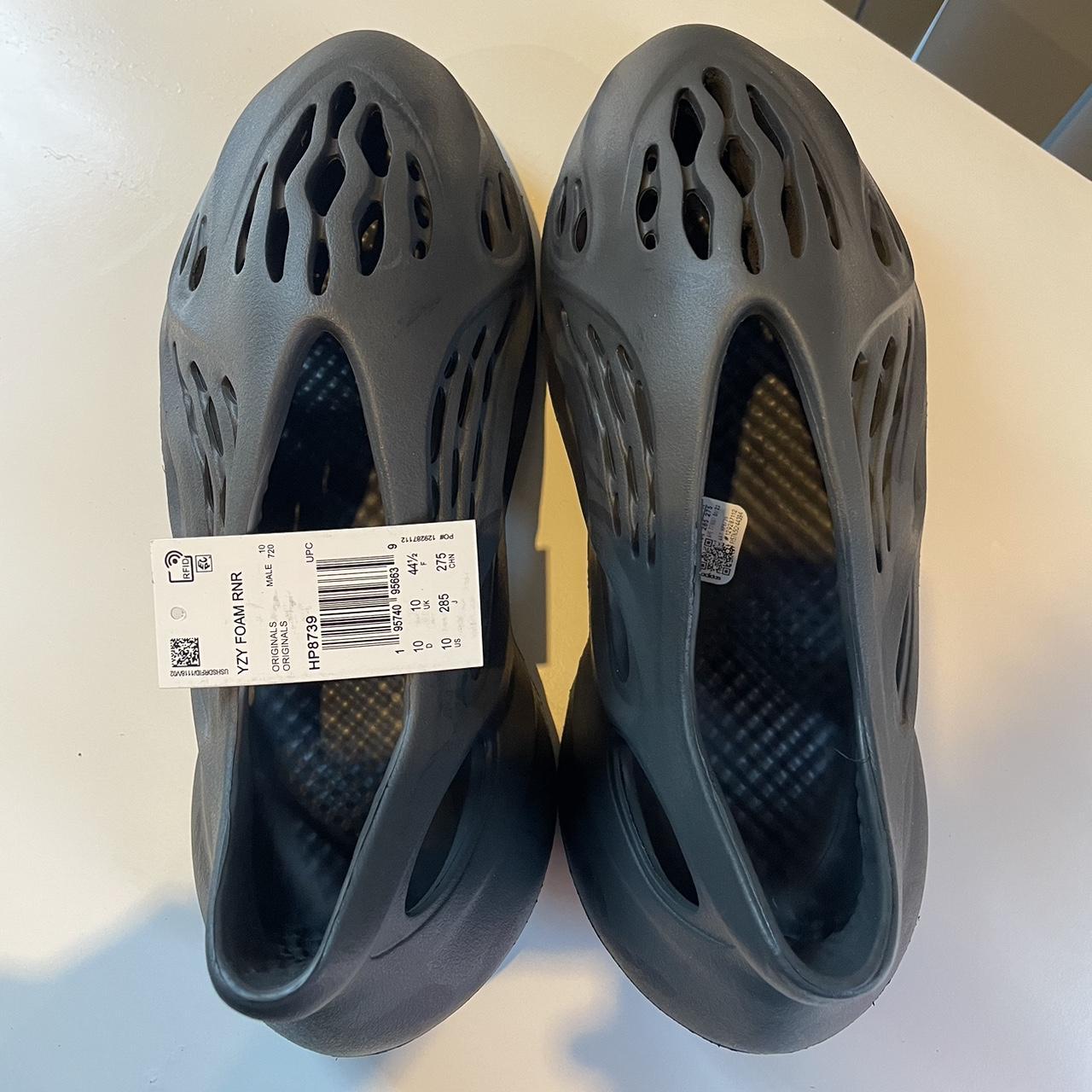 YZY foam runner onyx size UK 10 Brand New with box... - Depop