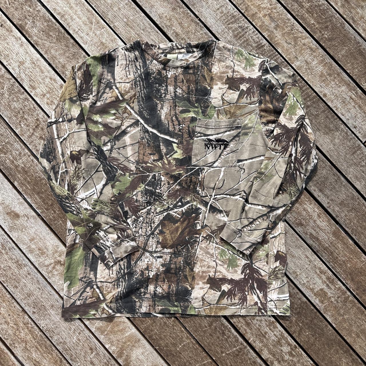 Realtree camo long sleeve Ntwf Large #camo #realtree - Depop