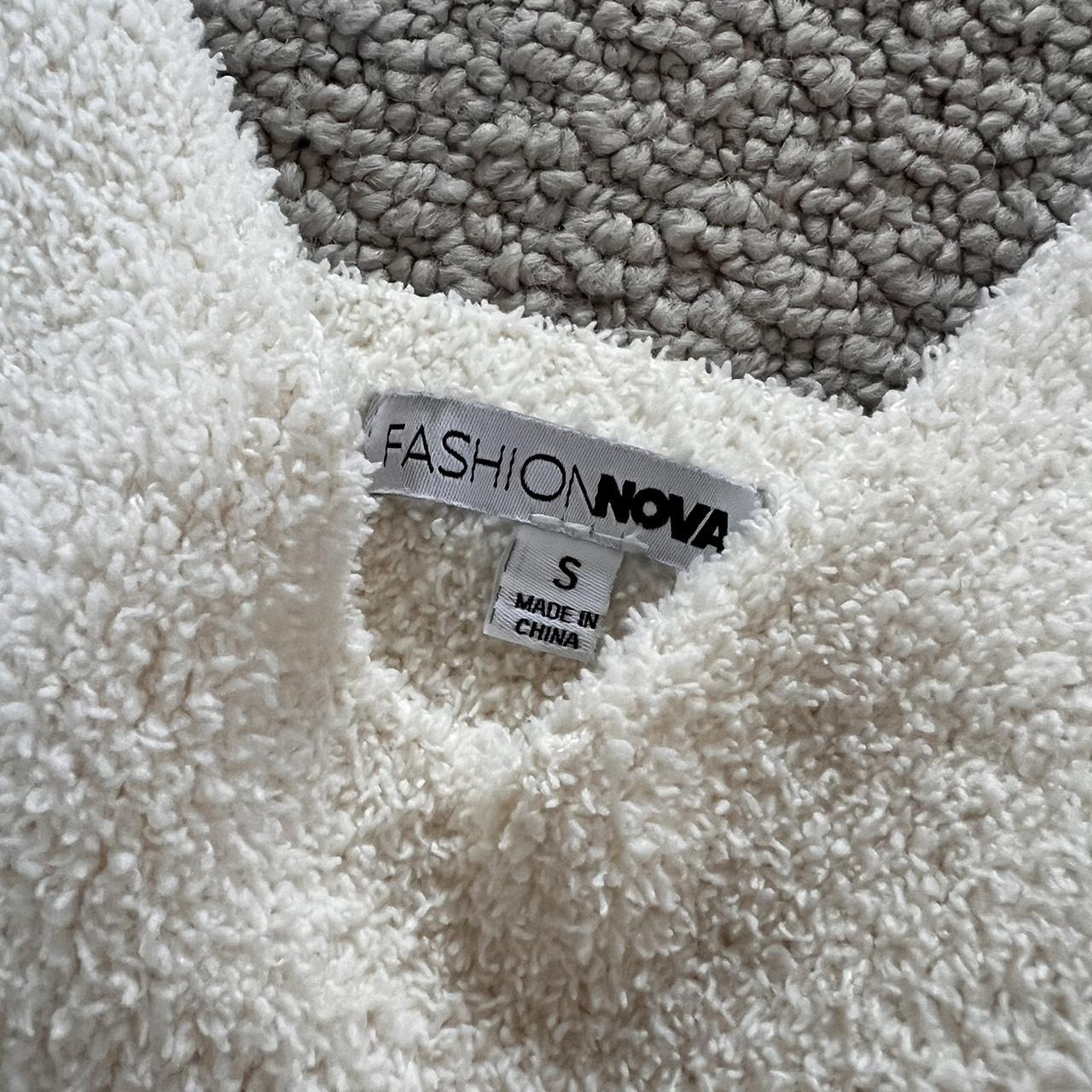 Fashion Nova White Teddy Set Small. #set #teddyset... - Depop