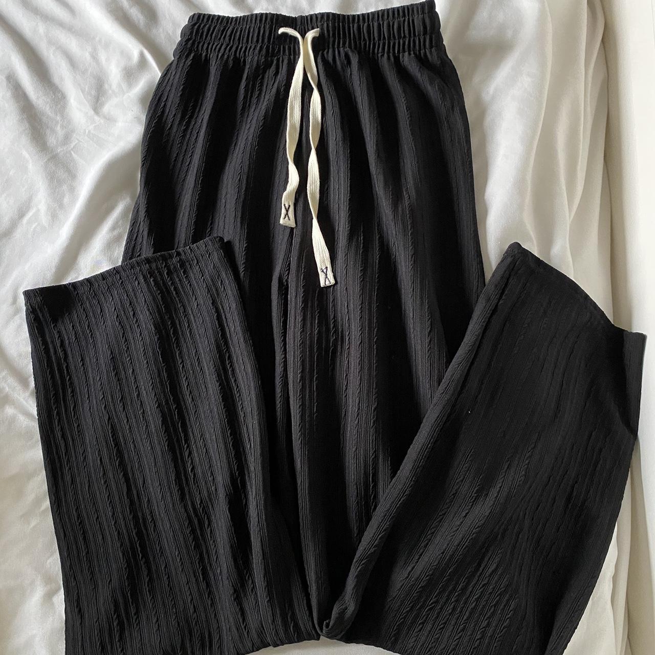 Black pants Size xs Super comfy and could be dressed... - Depop