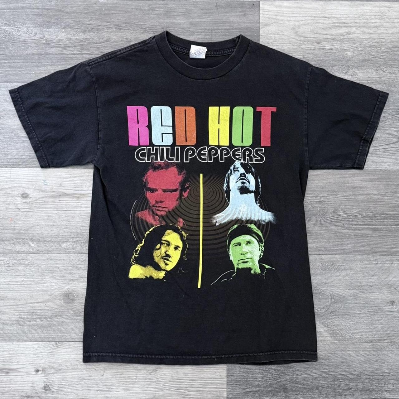 RED HOT CHILI PEPPERS Y2K TOUR SHIRT SIZE... | Depop