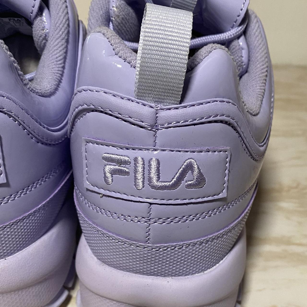 Fila Women's Purple Trainers | Depop
