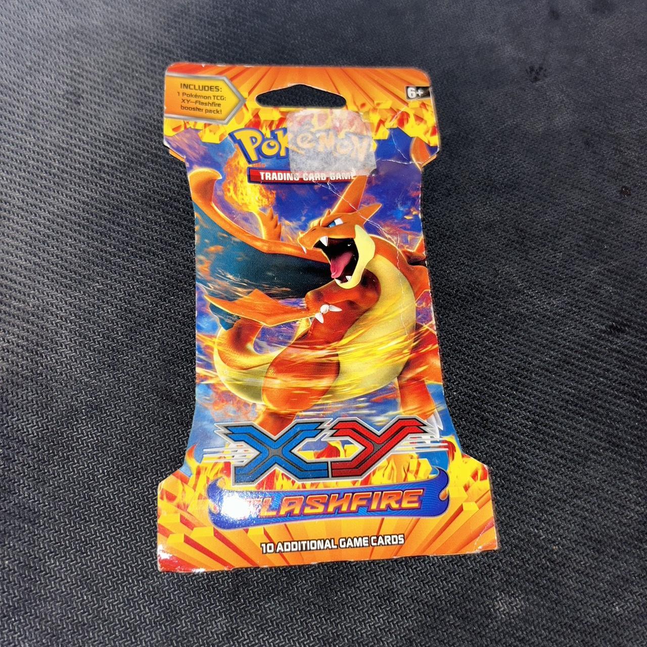 POKEMON XY FLASHFIRE BOOSTER PACK-NEW, SEALED! - Depop