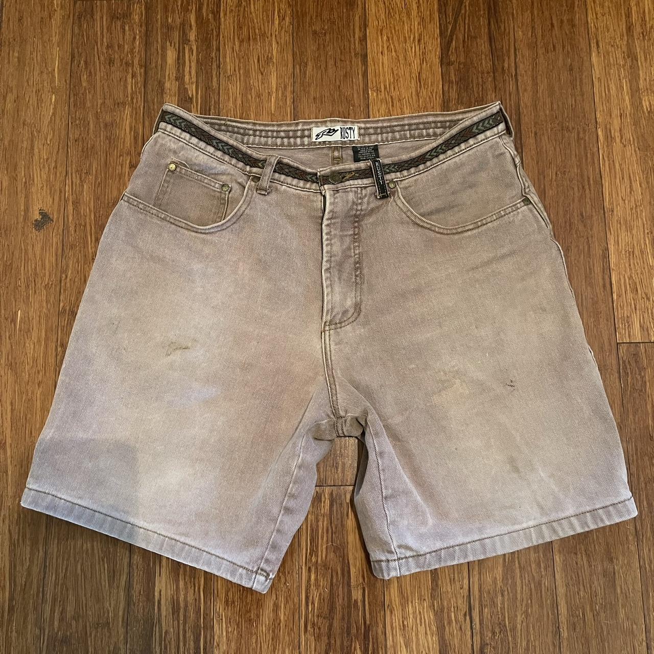 Rusty Men's Tan Shorts | Depop