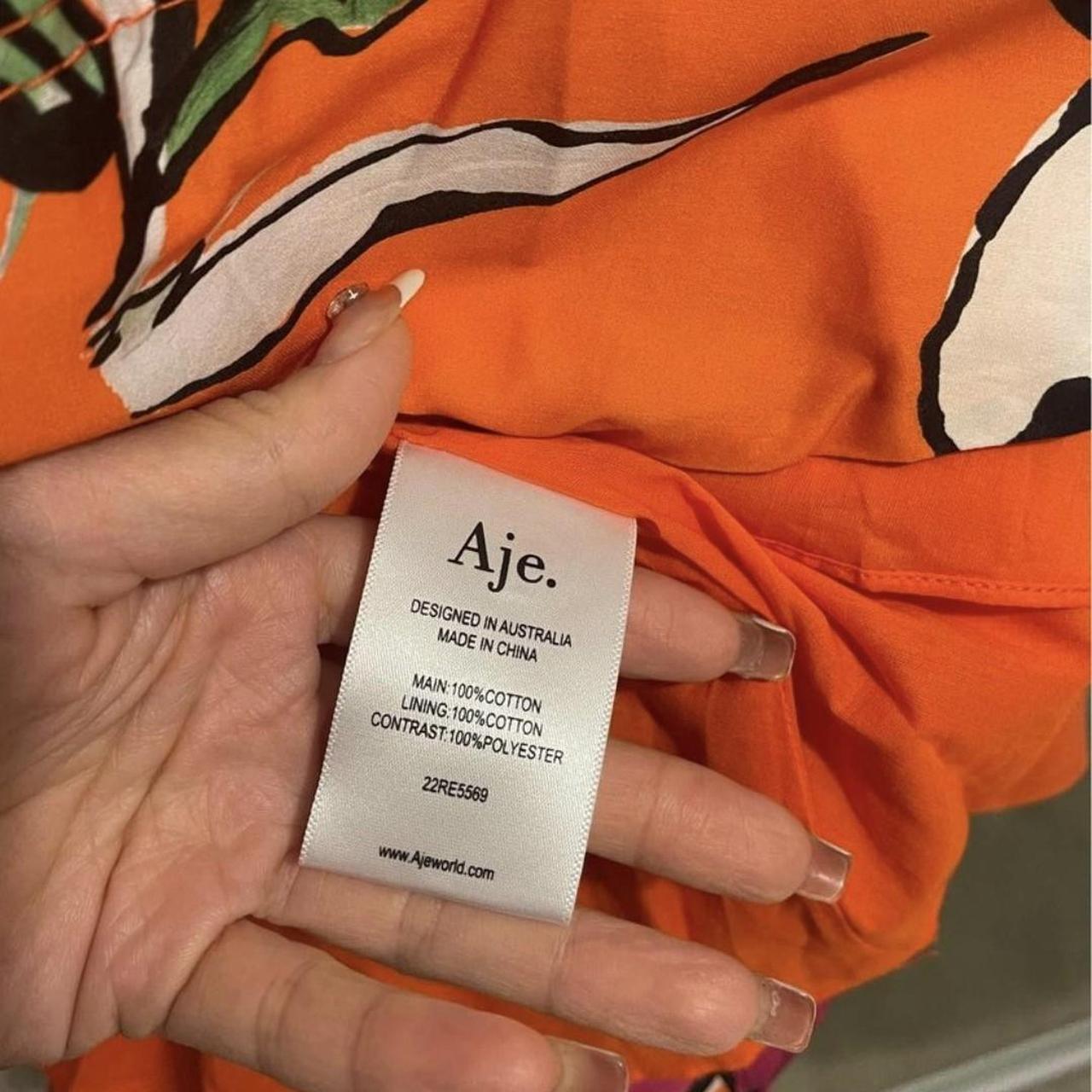 AJE Gretta Bow Dress Size 8 Great condition Please... - Depop