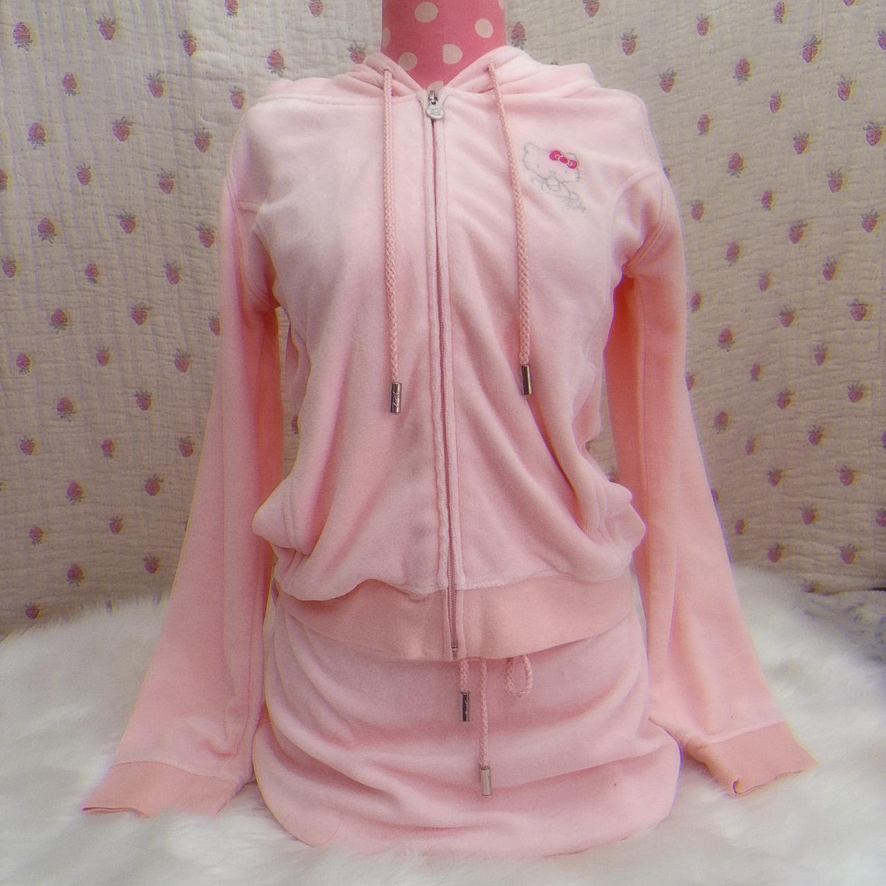 gyaru brand Rady x Hello Kitty velour set ♡ comes... - Depop