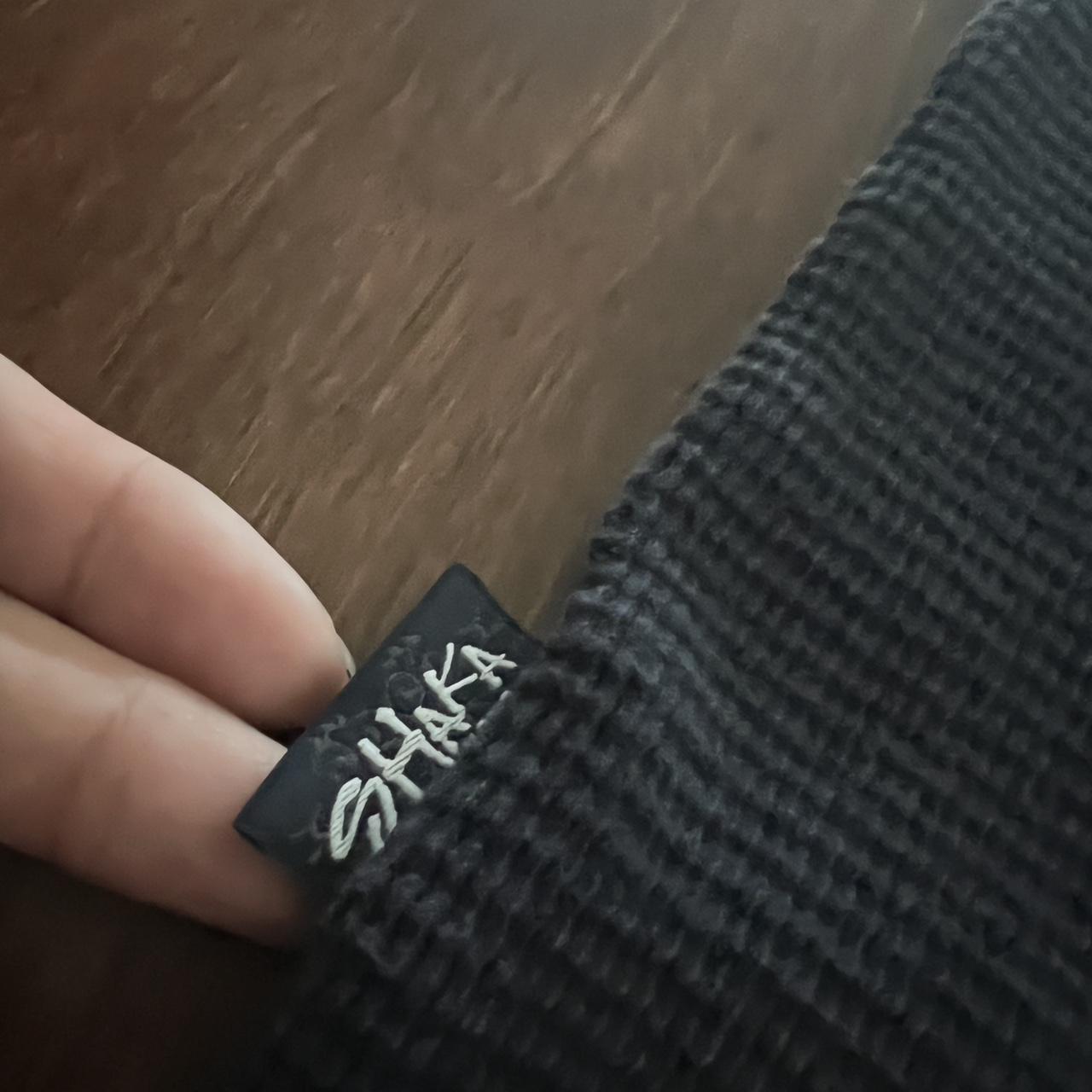 Vintage SHAKA Thermal Longsleeve -size m fits... - Depop