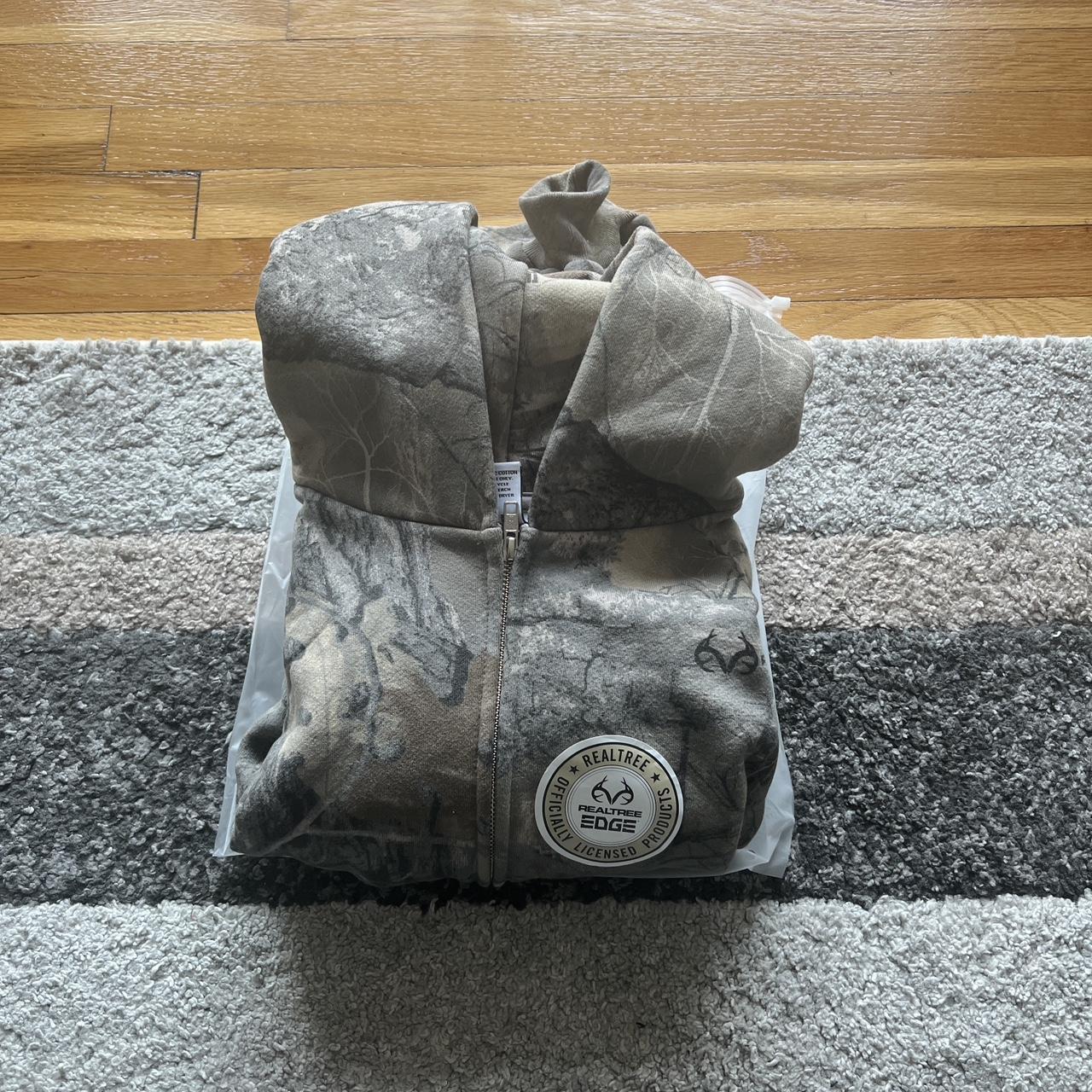 Akimbo real tree zip hoodie Size large DS never... - Depop