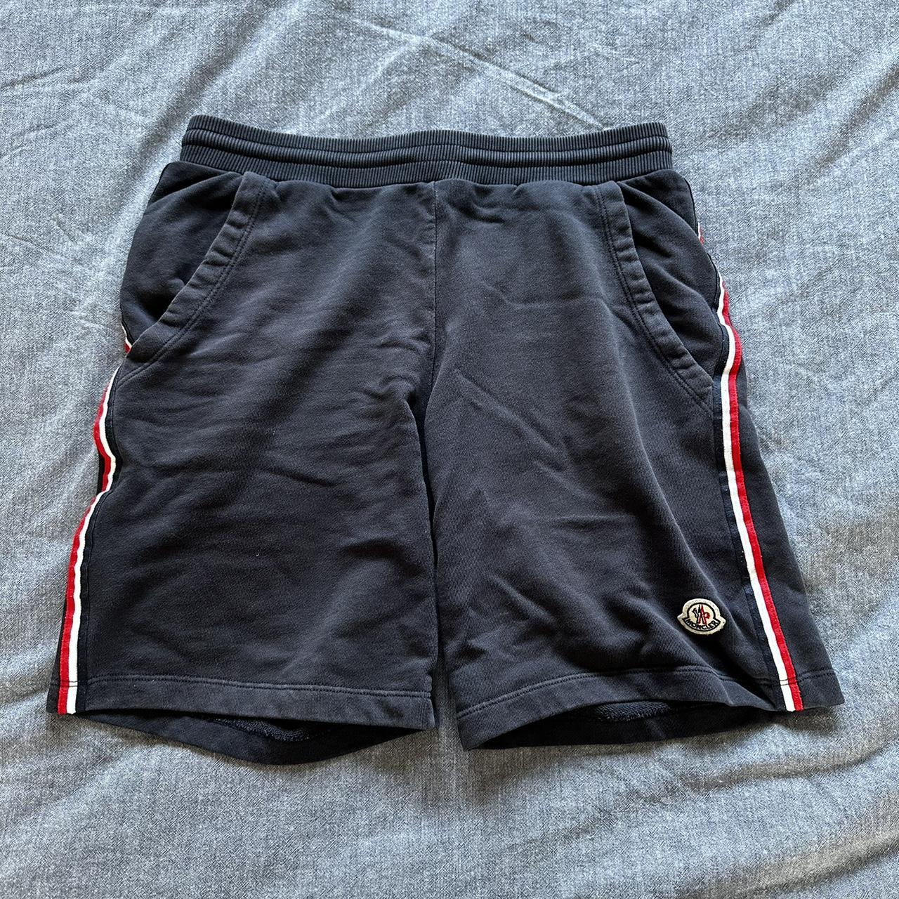 Moncler Men's Navy Shorts | Depop