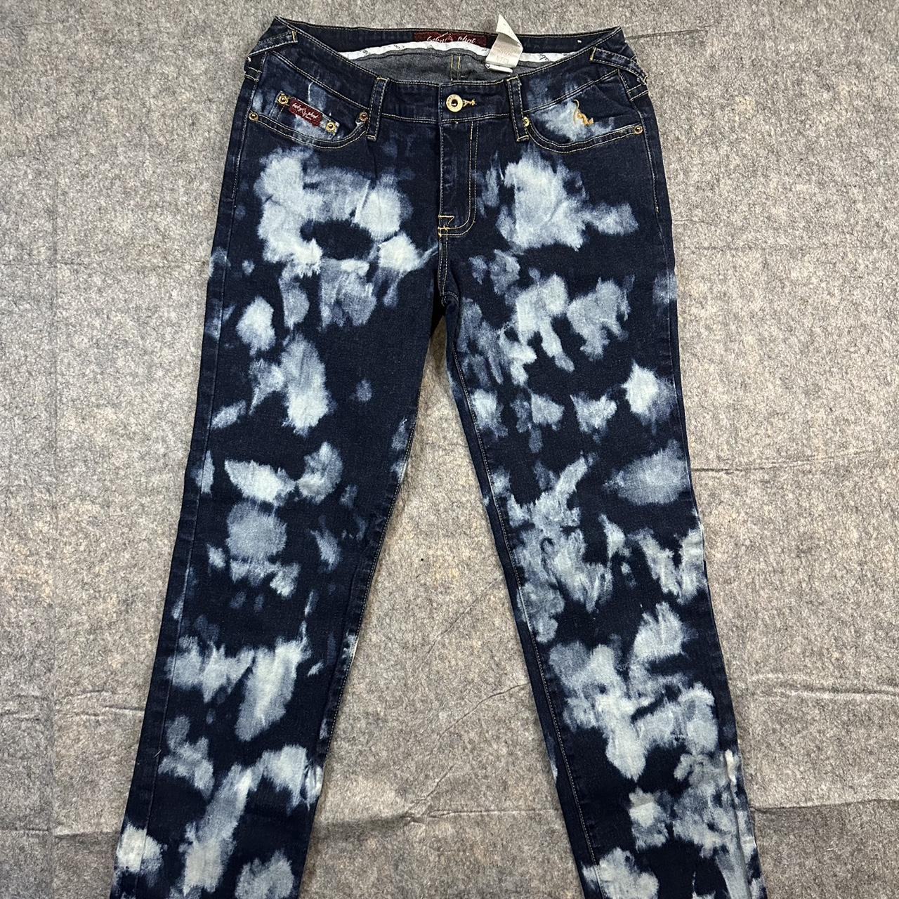 Vintage Baby phat Y2K Women’s Jeans Size 9 Bleach... - Depop