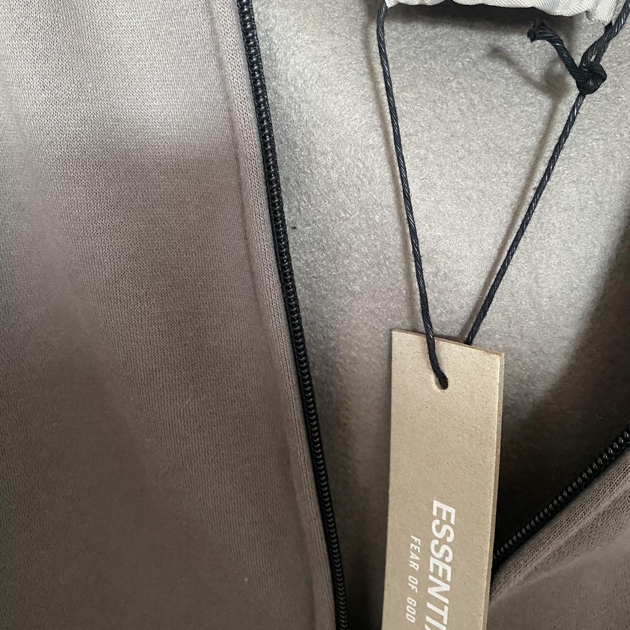 Essentials Men's Grey and Brown Jumper | Depop