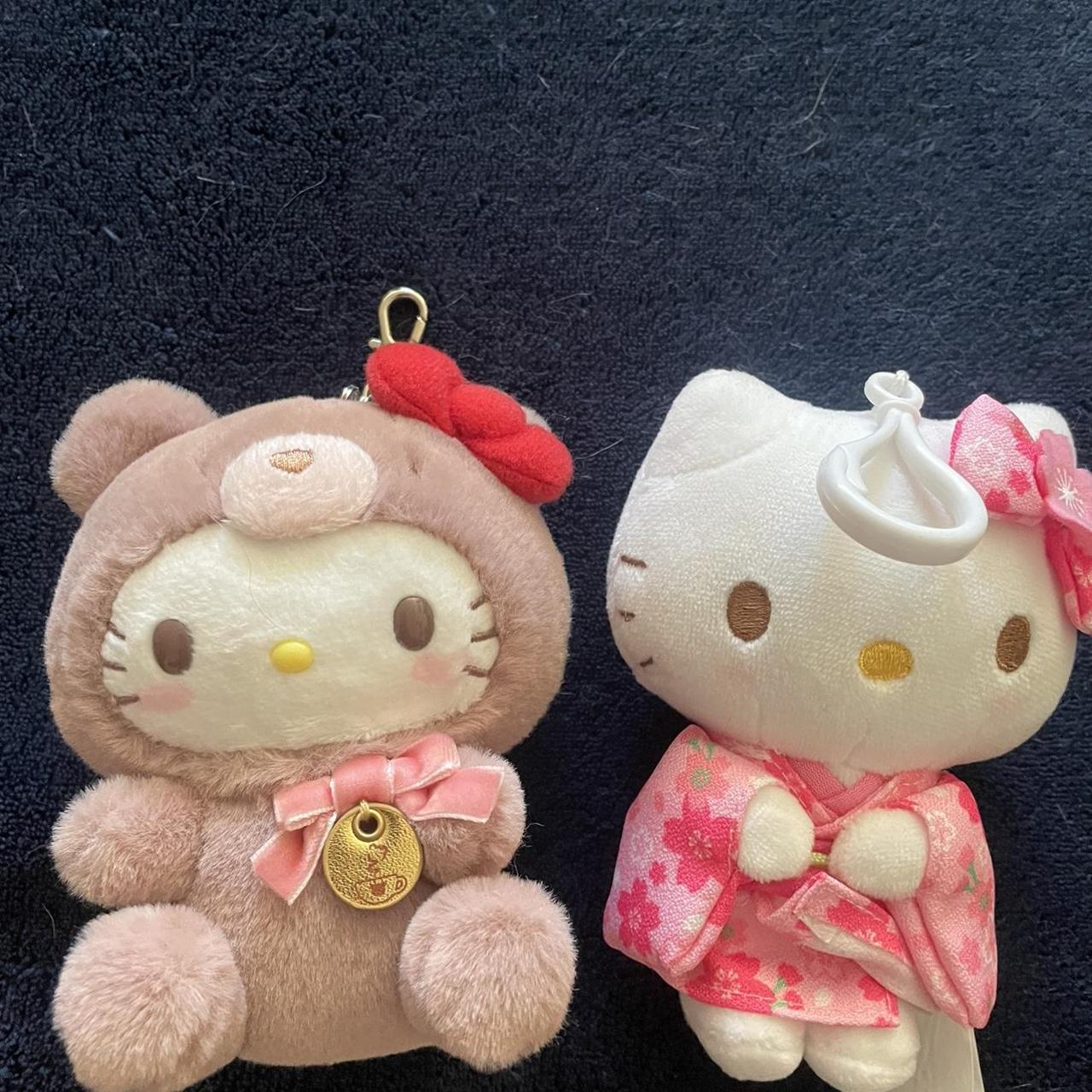 Hello Kitty Kimono / Teddy Keychain Plush... - Depop