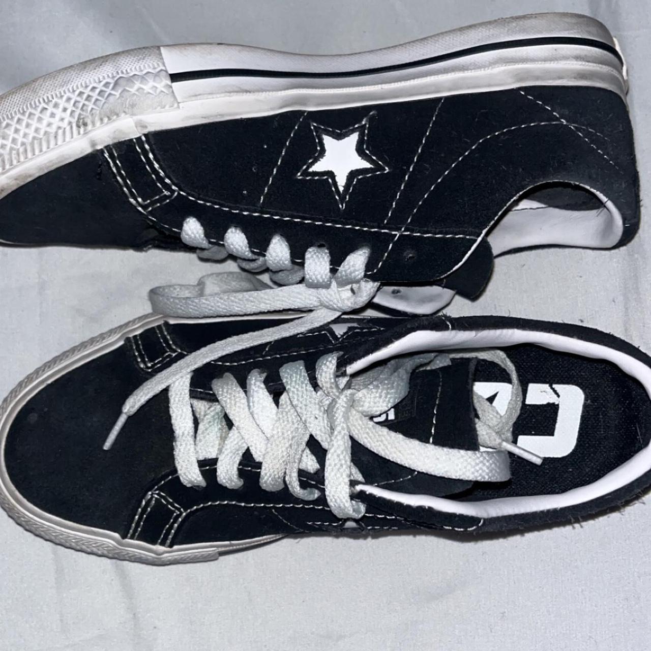 Converse one star. Some scuffs as shown in picture... | Depop