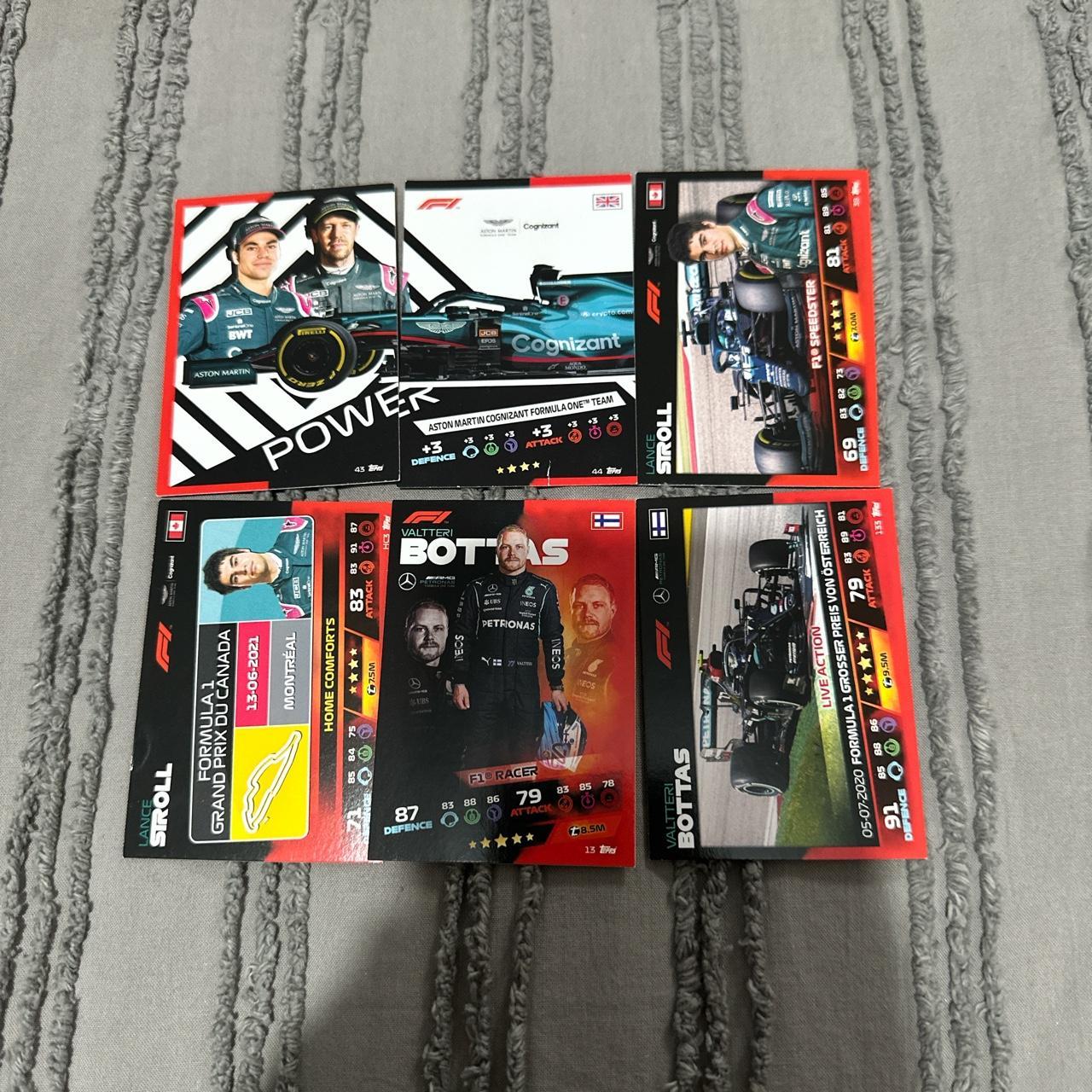 Aston Martin and Mercedes f1 turbo attax 6 card... - Depop