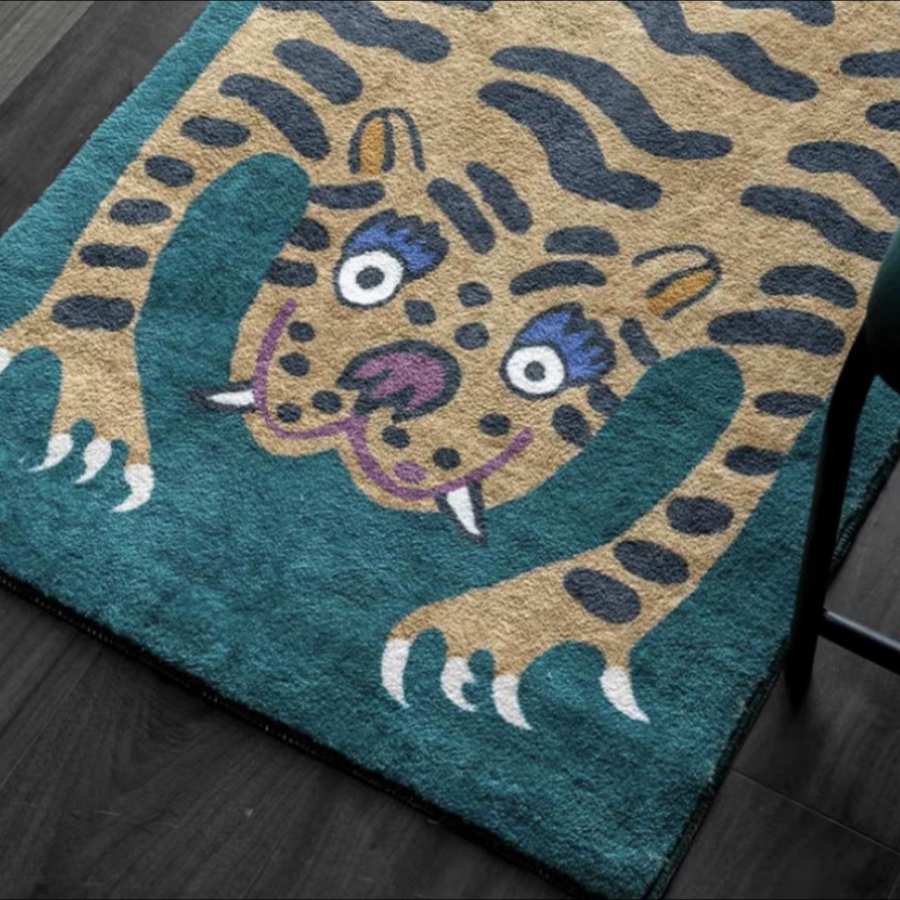 FREE SHIPPING - Tiger Rug - 47.24” x 23.62” - Large... - Depop