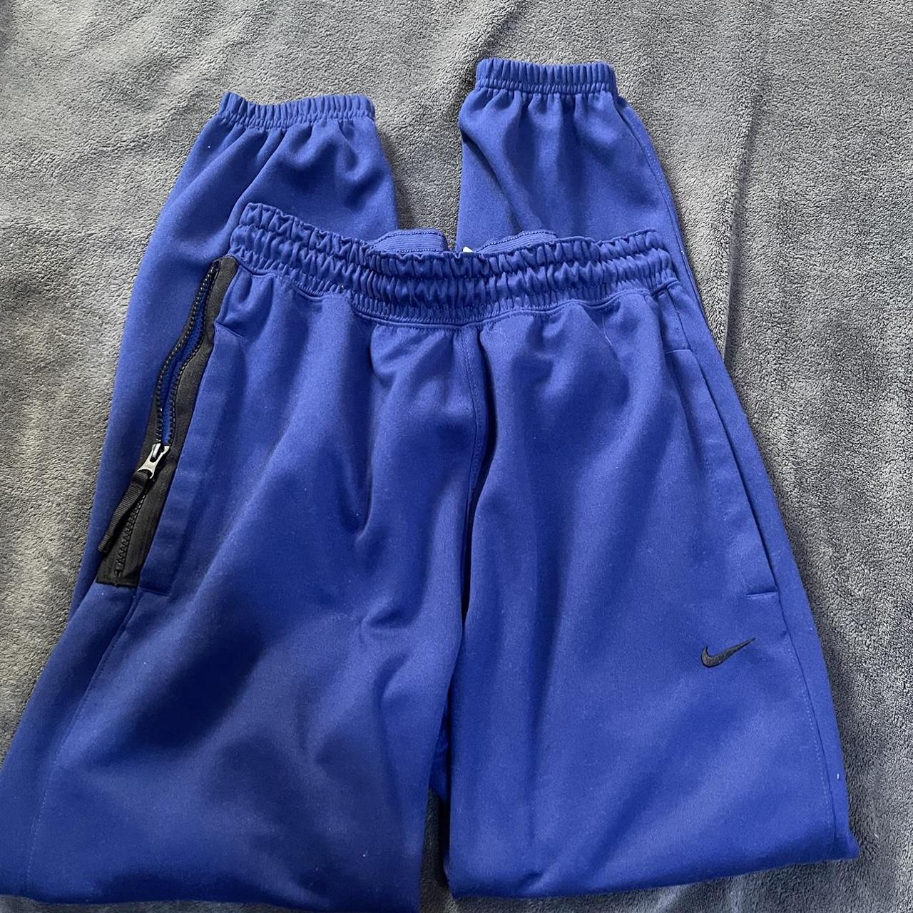 Nike navy blue standard issue basketball sweats size... - Depop