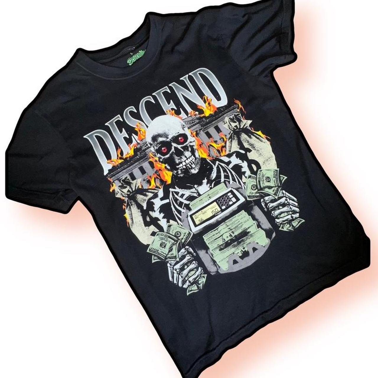 Descend Worldwide ‘bank robber’ artwork... - Depop