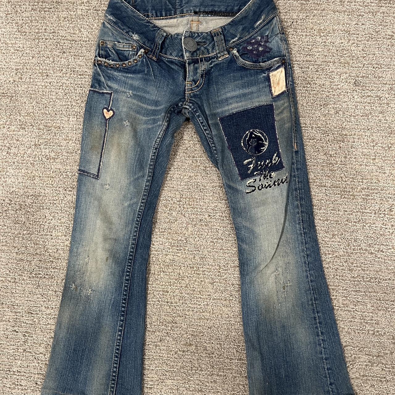 INSANE hysteric glamour jeans Was SO hyped for these... - Depop