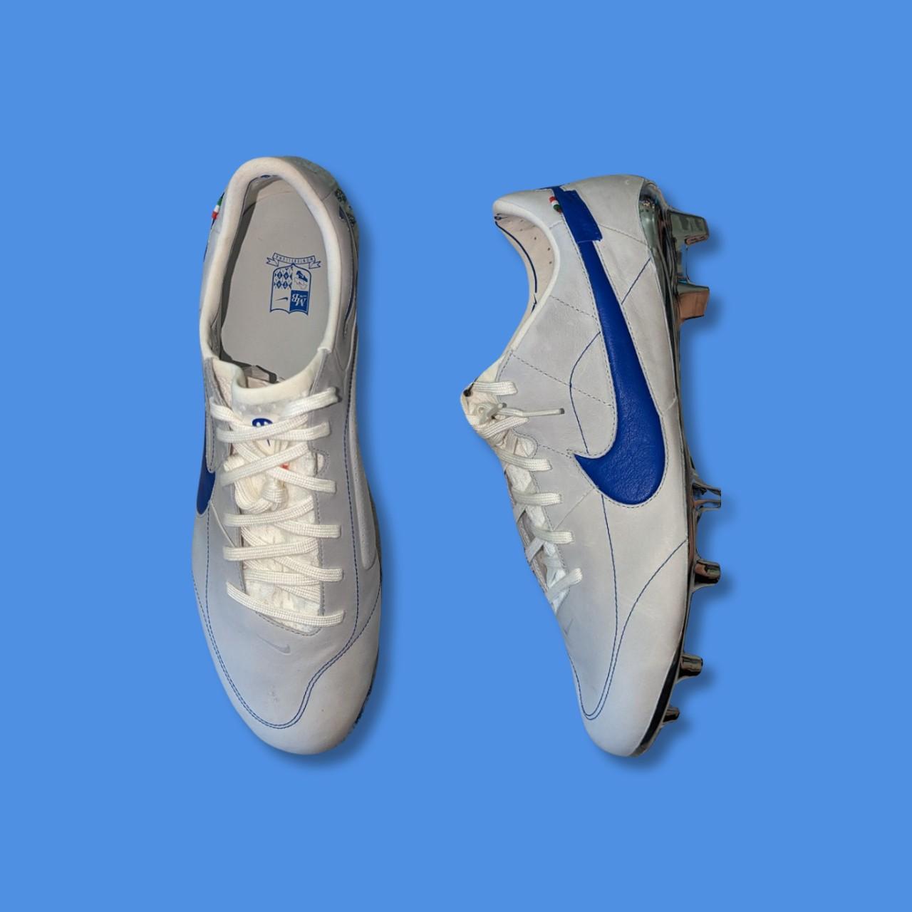 Men's Grey and Blue Footwear | Depop