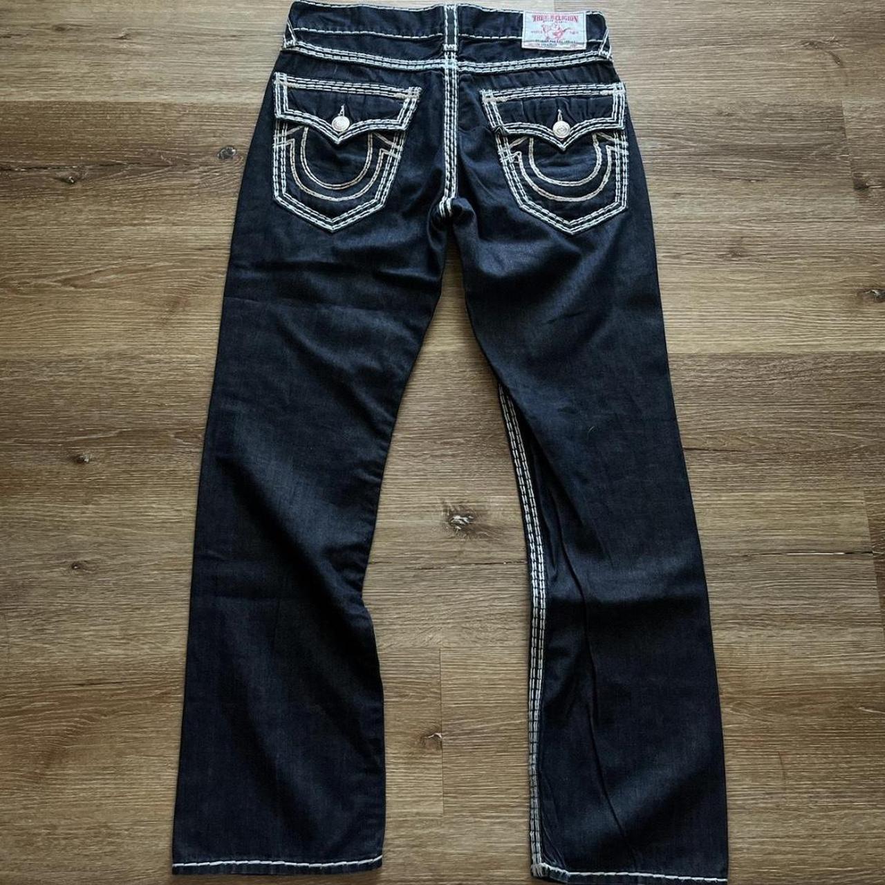 RARE True Religion Super QT Quad Stitch Denim... - Depop