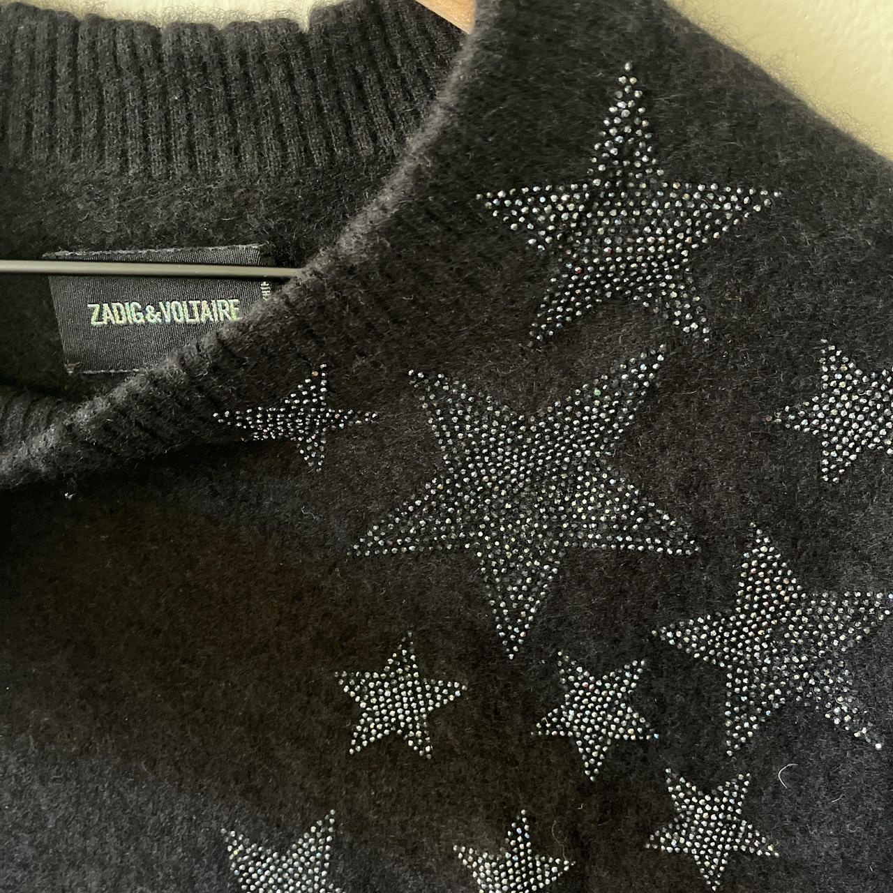 Super soft amazing sweater with bedazzled stars :-)... - Depop