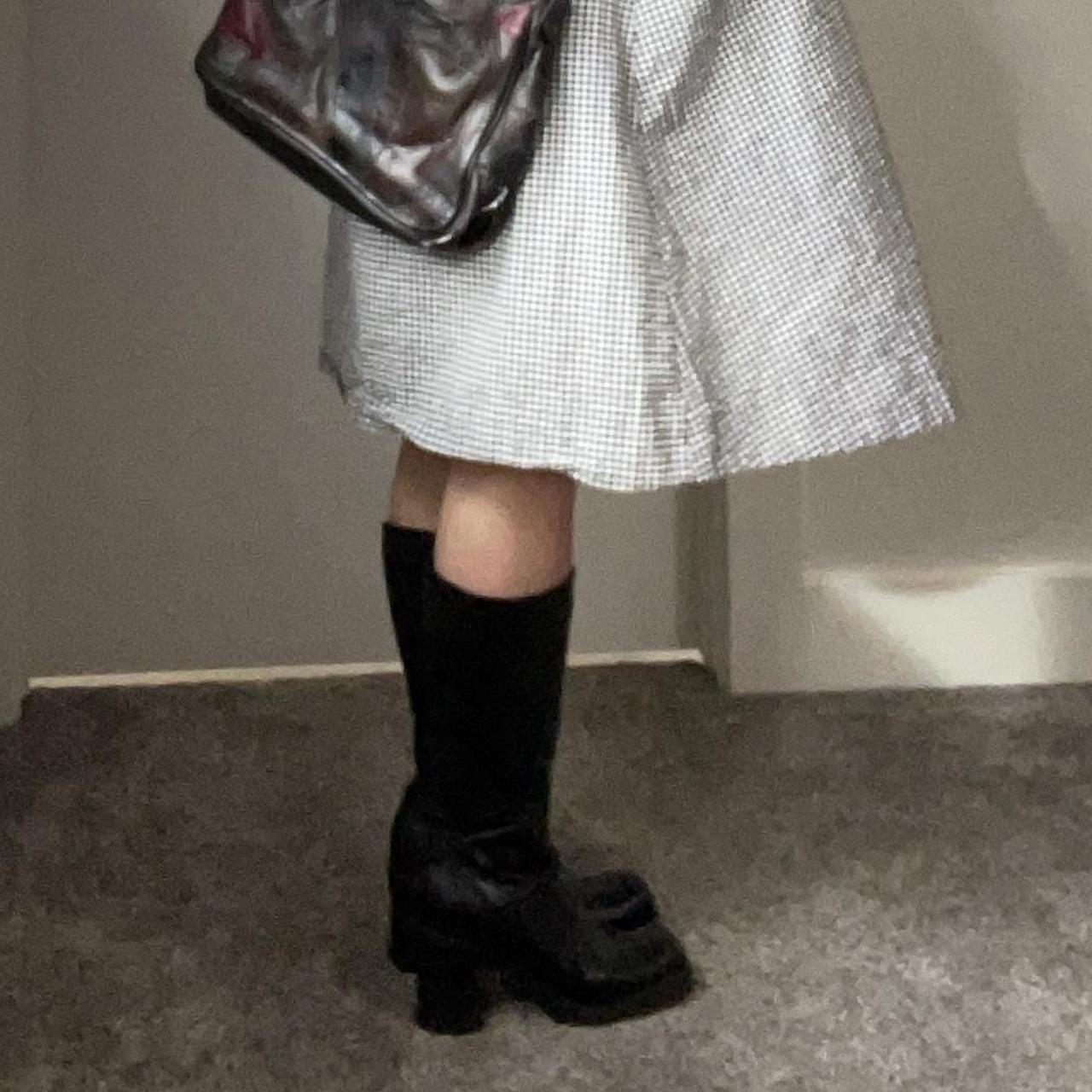 Black Go-go boots ‼️ - Depop