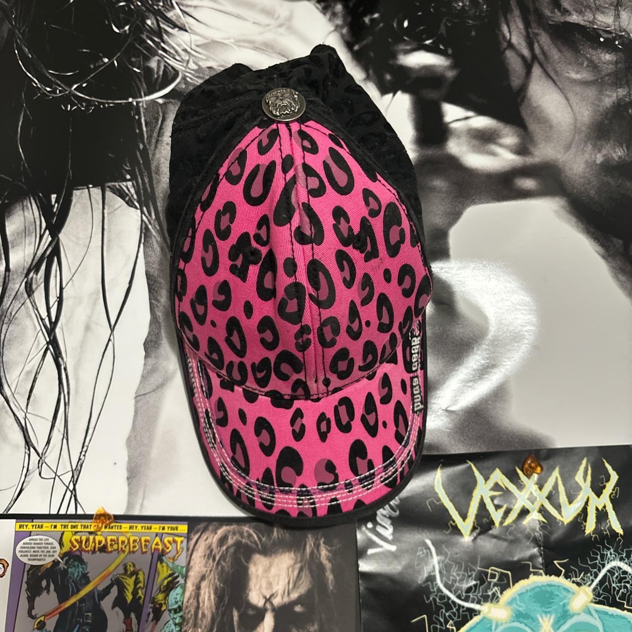 Sick cheetah print cap - Depop