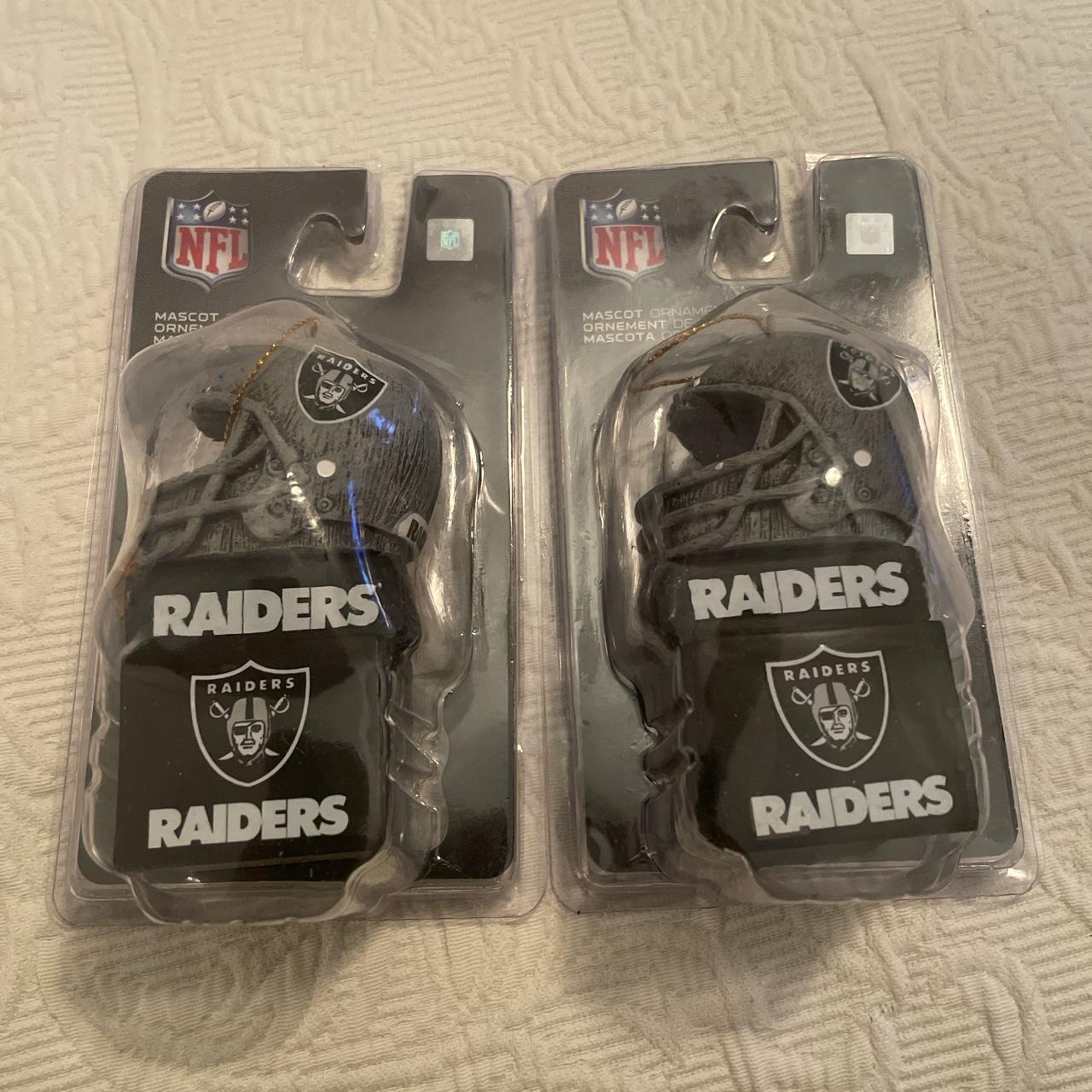 Cool NFL RAIDERS Mascot ornament. Makes a great... - Depop