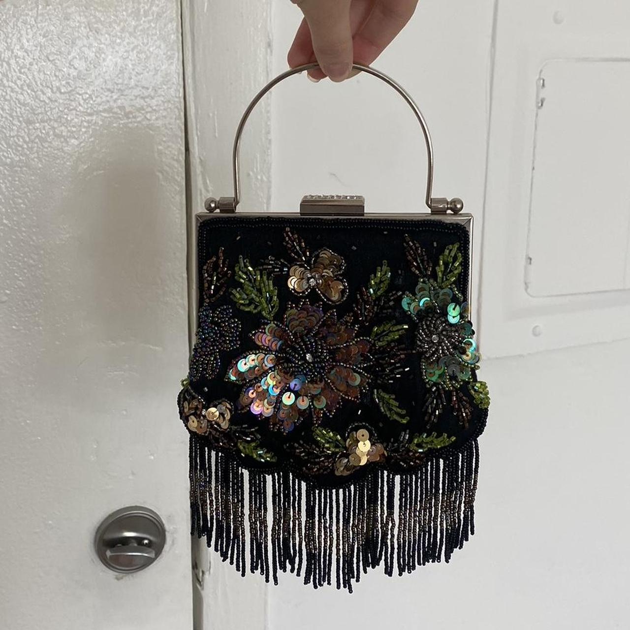 the most stunning evening beaded purse for your... - Depop