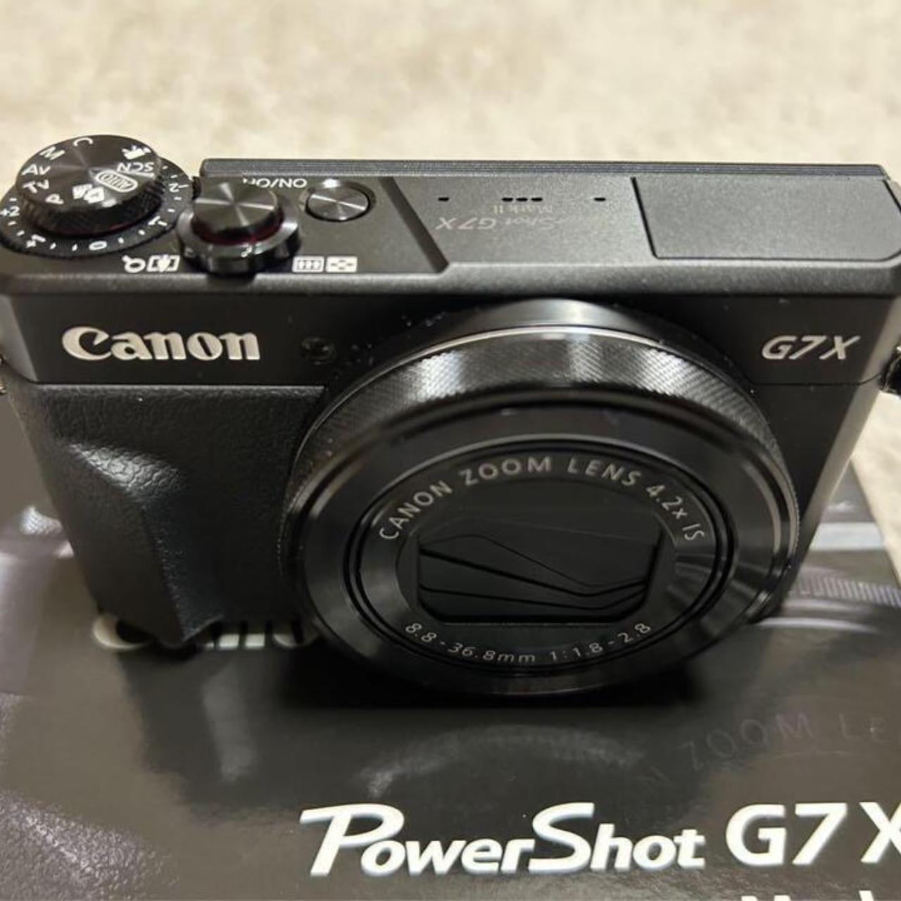 Canon Power Shot G7X Mark II Black 201313 - Depop