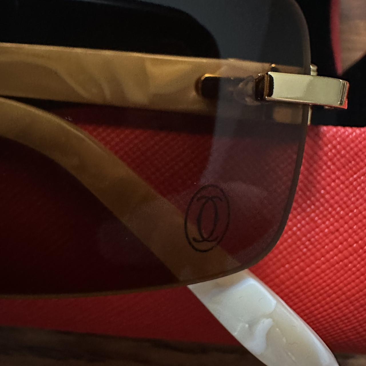 Tinted Cartier Buffs. New in box - Depop