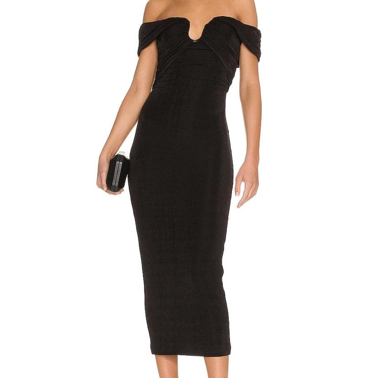 super elegant and sexy Misha brand Maylee Bardot... - Depop