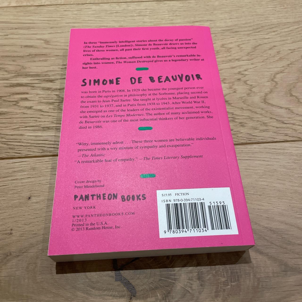 The Woman Destroyed by Simone De Beauvoir. Never read. - Depop