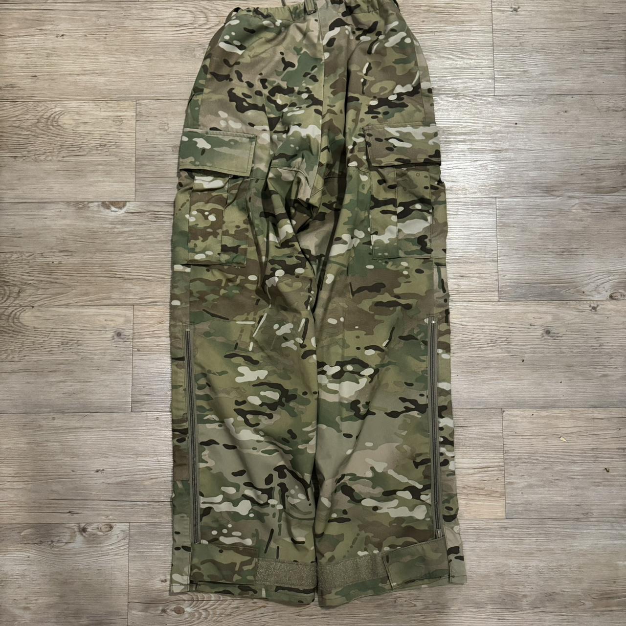 Gortex military adjustable flair pants/#Military /#... - Depop